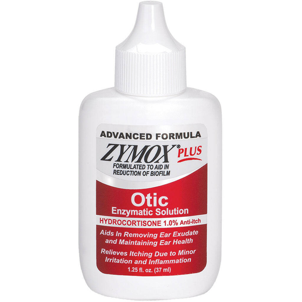 ZYMOX Plus Advanced Otic Enzymatic Solution With 1% Hydrocortisone (1 ...